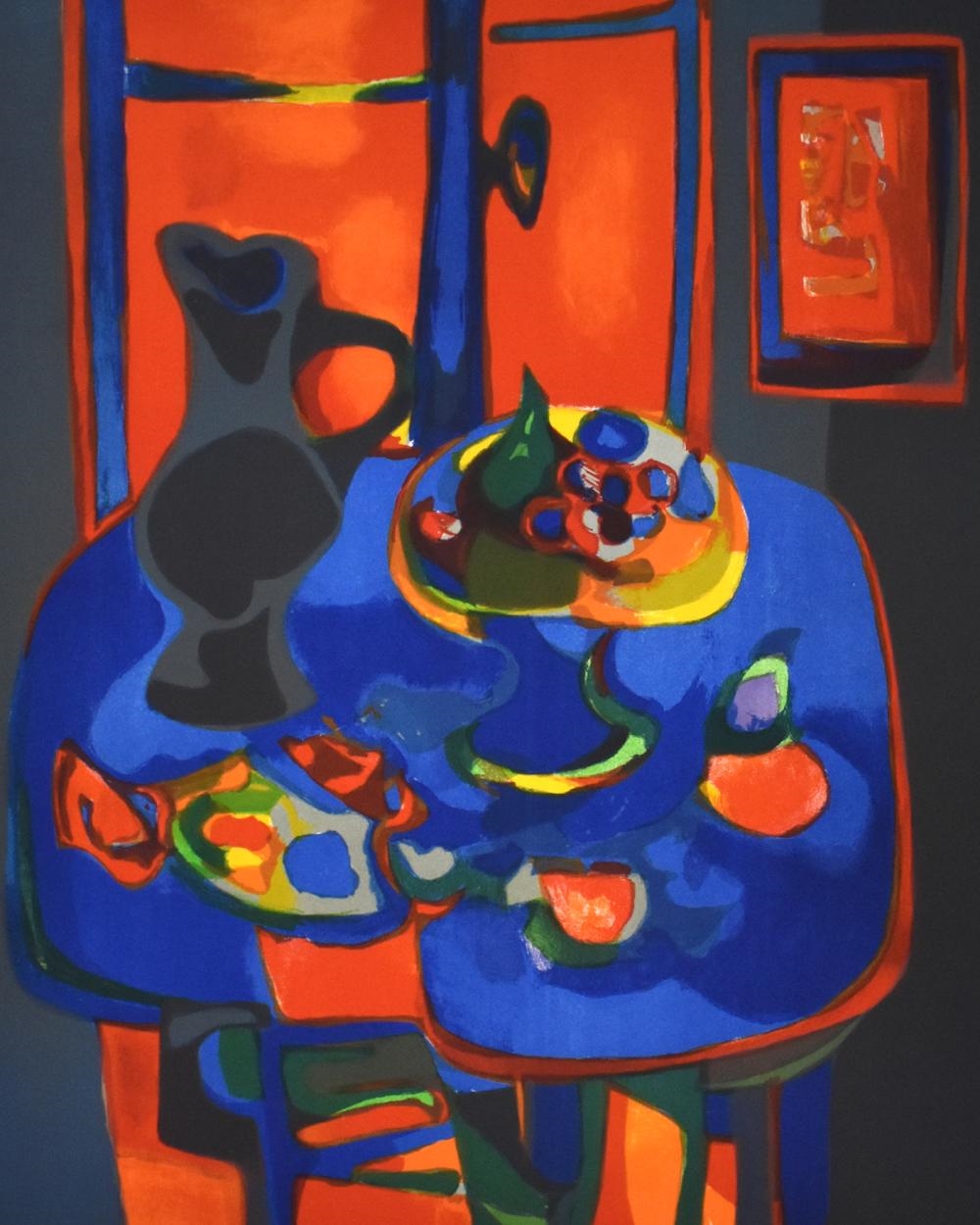 Marcel Mouly | Marcel Mouly Hand signed Lithograph Nature Morte aux ...