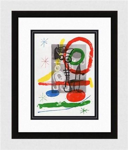 Joan Miró | 1965 Original Joan MIRO Color Lithograph Peintures sur ...