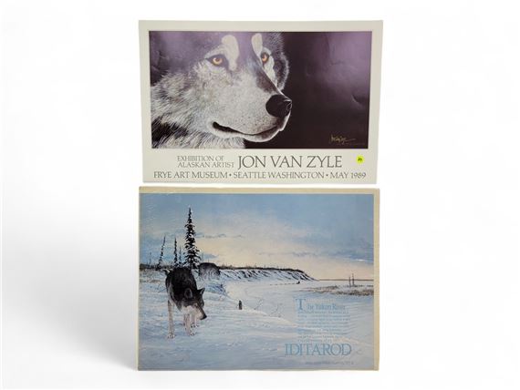 Jon Van Zyle | Exhibition of Alaskan Artist Jon Van Zyle; The Yukon ...