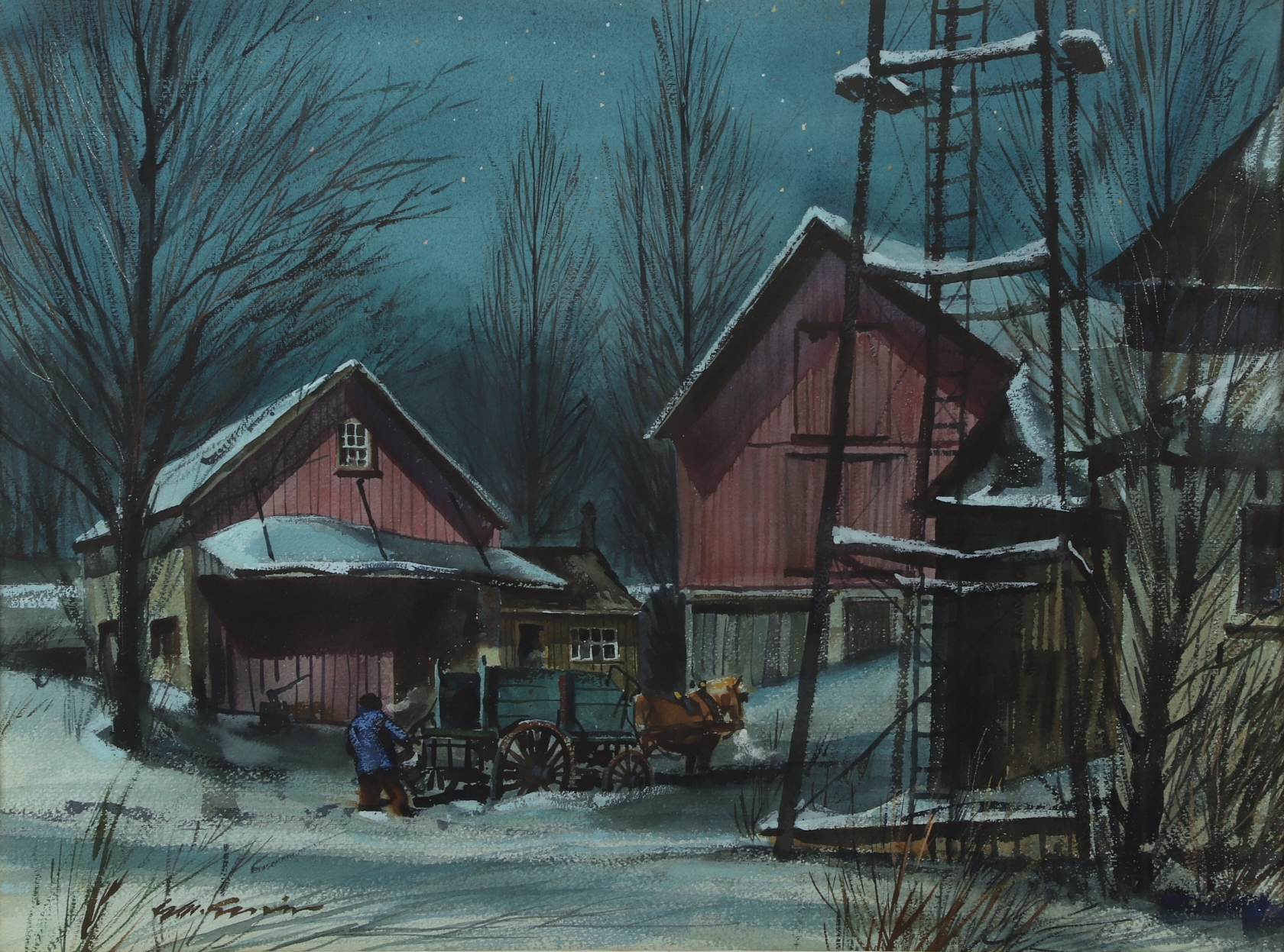 William Erwin | Farm at Pool's Corner | MutualArt