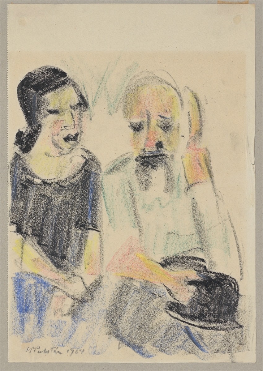 Max Pechstein | Paar (1924) | MutualArt