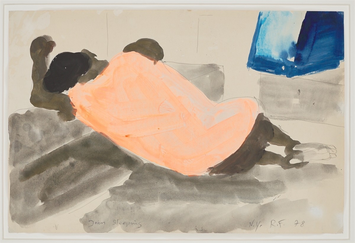 Rainer Fetting | John sleeping (1978) | MutualArt