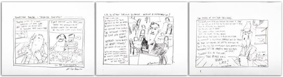Michael Paraskevas | Michael Paraskevas Figural Comic Strips Pencil, 3 ...