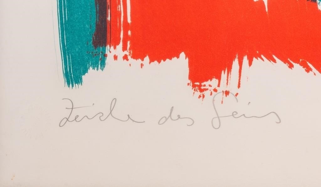 Franz Herbert | Herbert Bauer Zeichen des Seins Lithograph | MutualArt