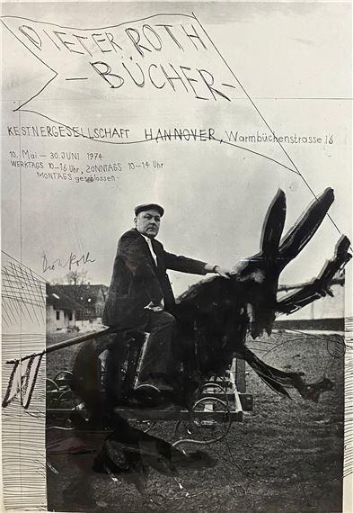 Dieter Roth | a signed lithograph exhibition poster | MutualArt