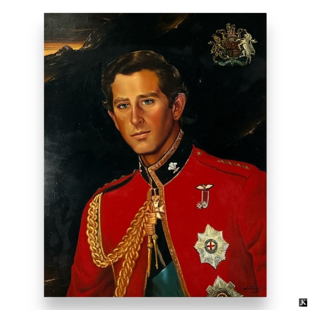 Ralph Wolfe Cowan | Portrait of King Charles | MutualArt