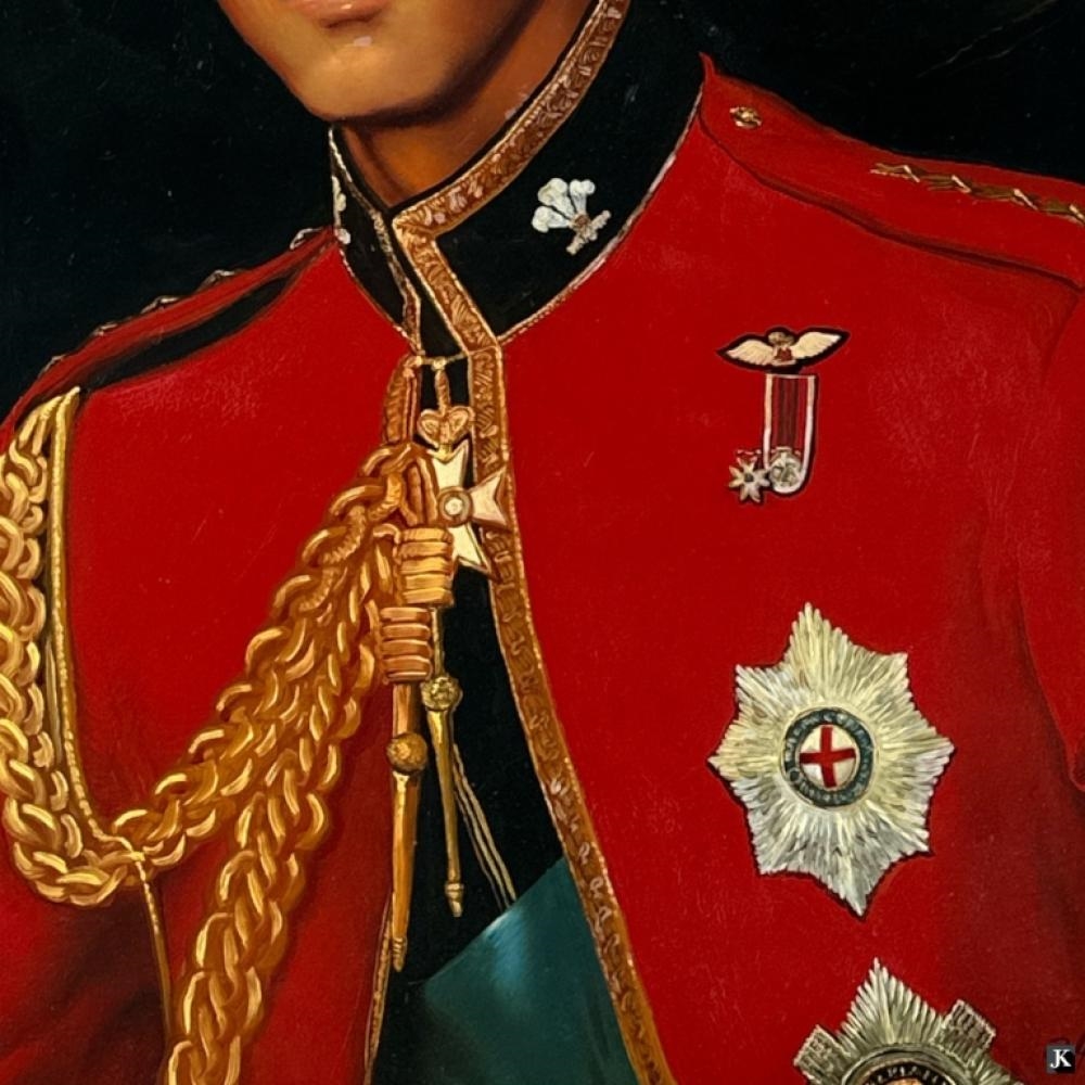 Ralph Wolfe Cowan | Portrait of King Charles | MutualArt