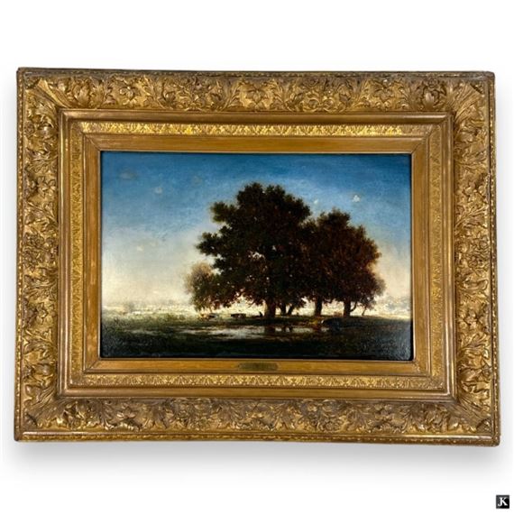 Gilbert Davis Munger | Jardin a Fontainebleau | MutualArt