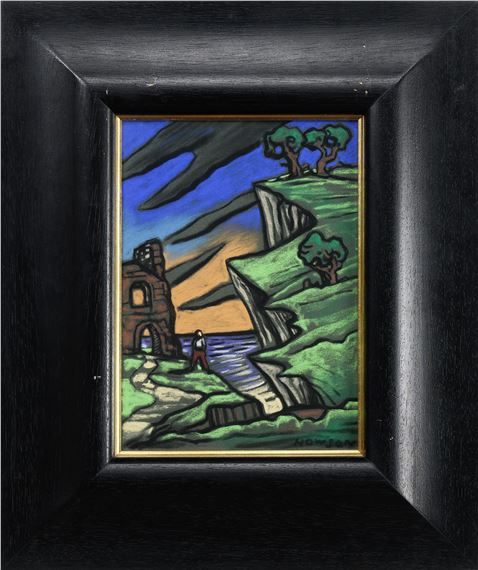 Peter Howson Obe | CLIFFS EDGE | MutualArt