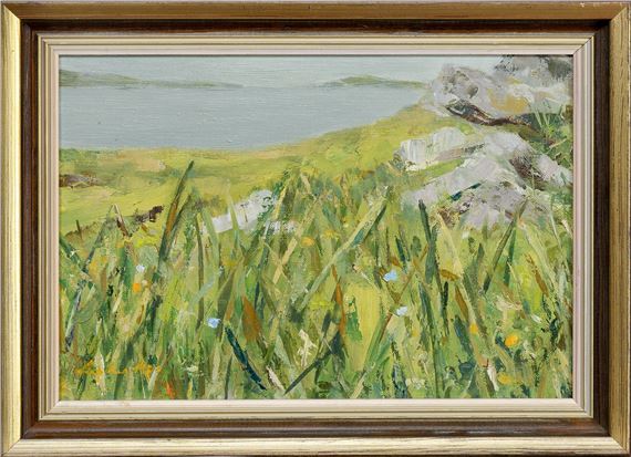 Perpetua Pope | IRIS AND BUTTERFLIES | MutualArt