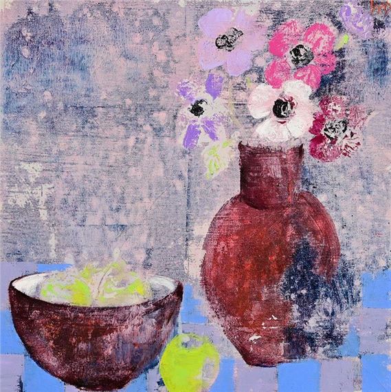 David Gordon Hughes | Flowers in a Vase | MutualArt