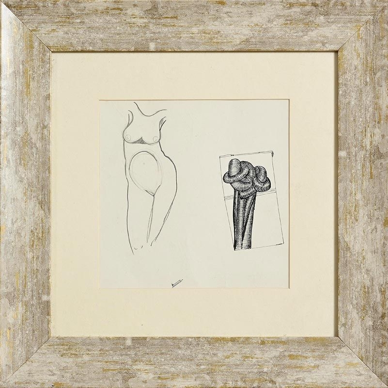 Jonathan Wade | Nude and Spirals | MutualArt