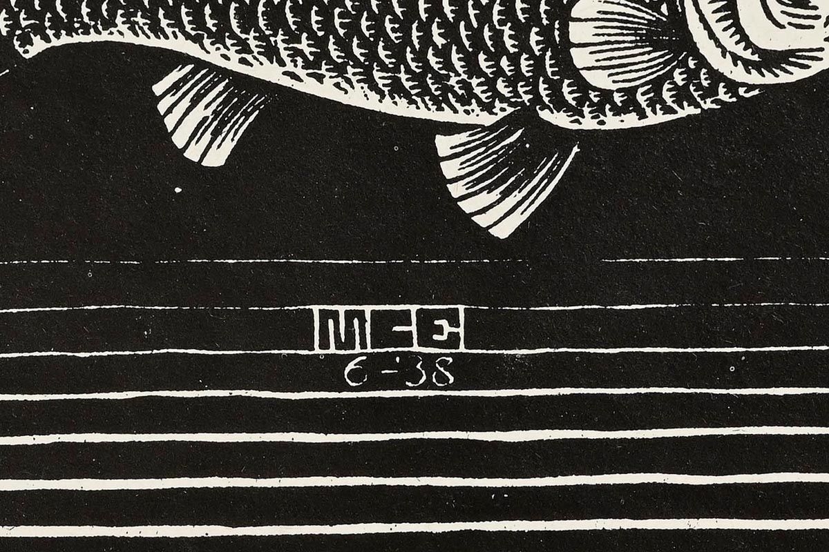 Maurits Cornelis Escher | Sky and Water | MutualArt