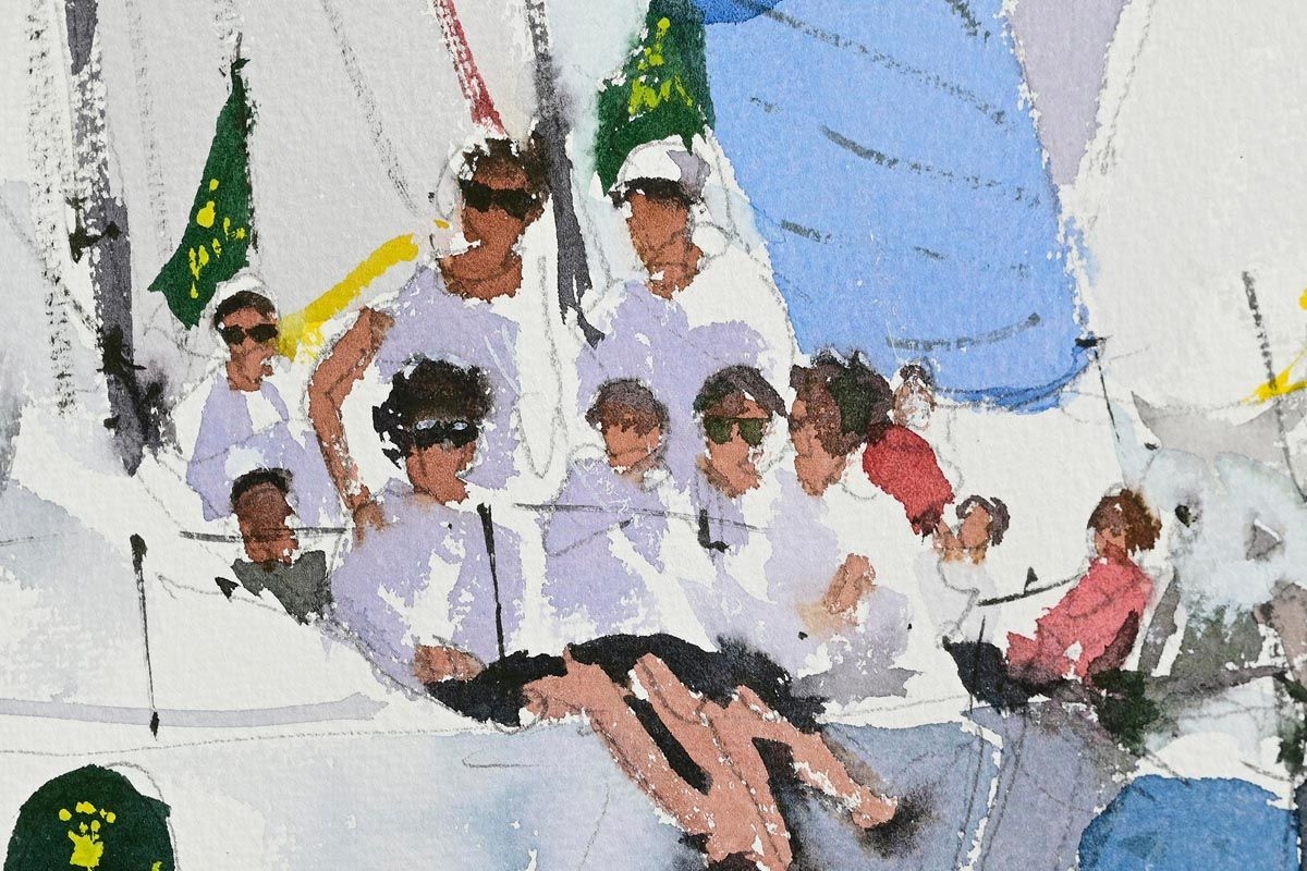 Ken Hayes | Close Quarters Sailing | MutualArt