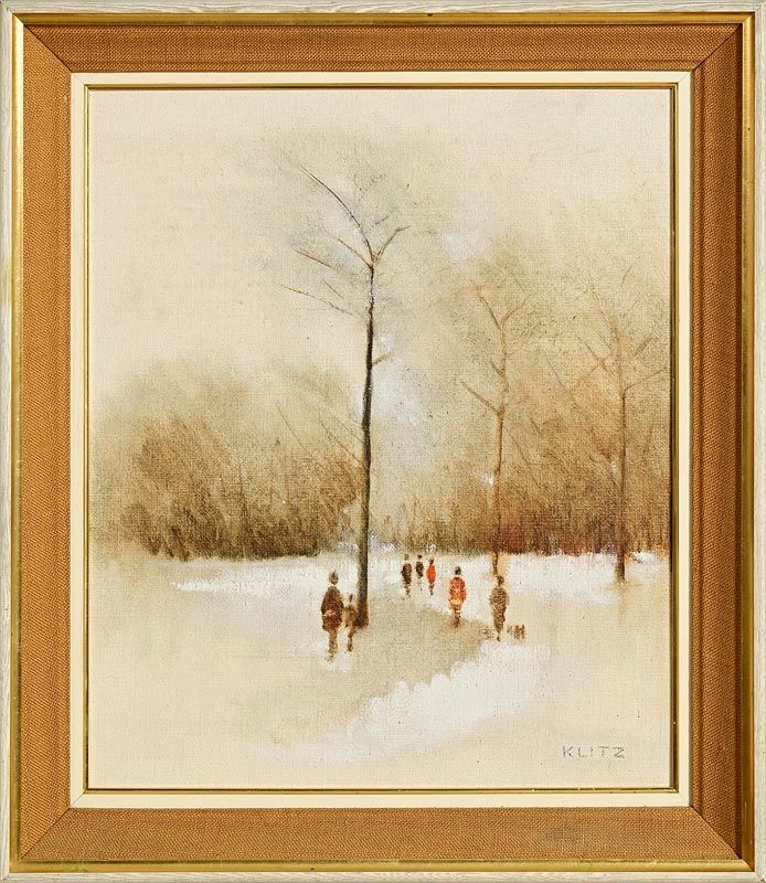 Anthony Klitz | Winter in the Park | MutualArt