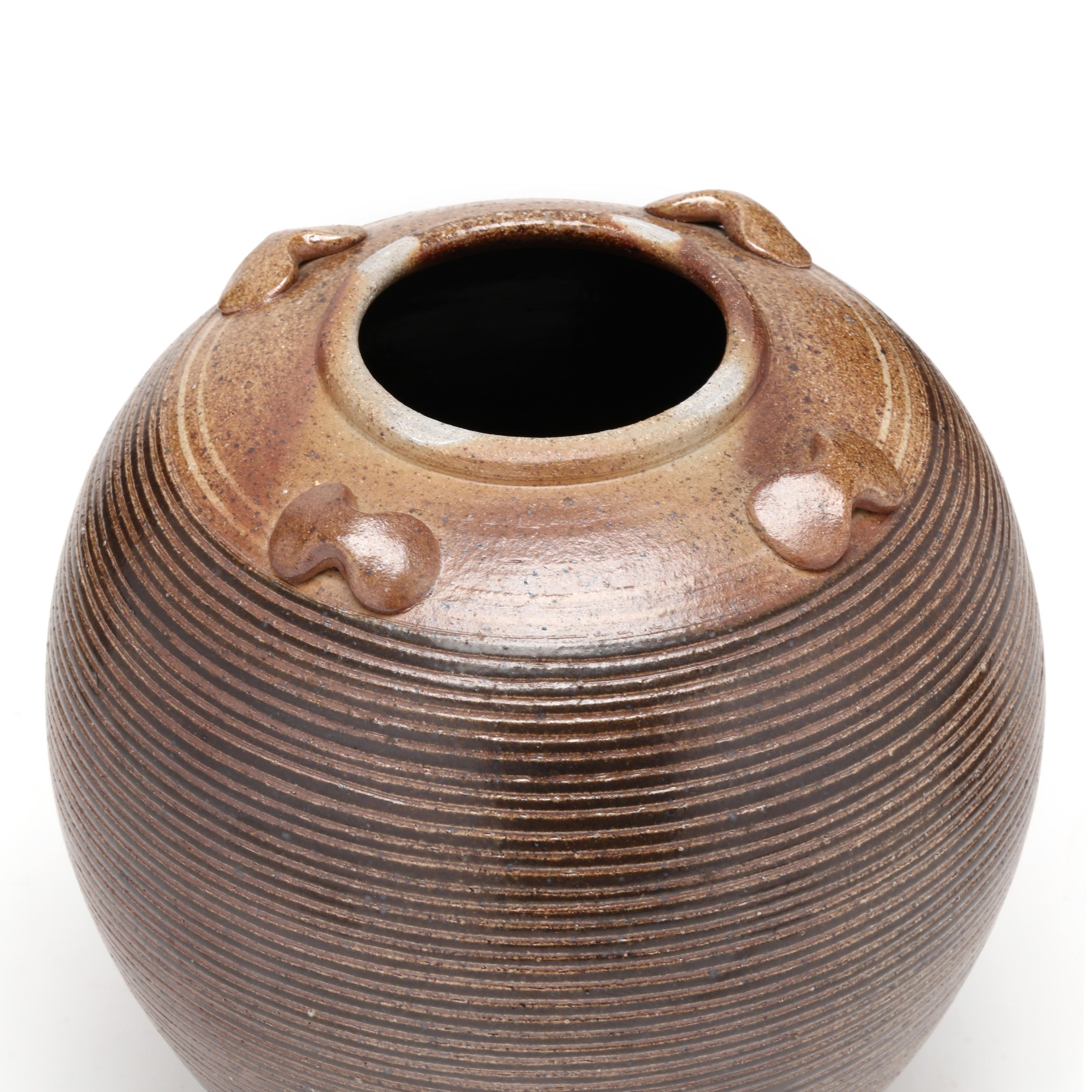 Donna Craven | Two Covered Pottery Vessels | MutualArt