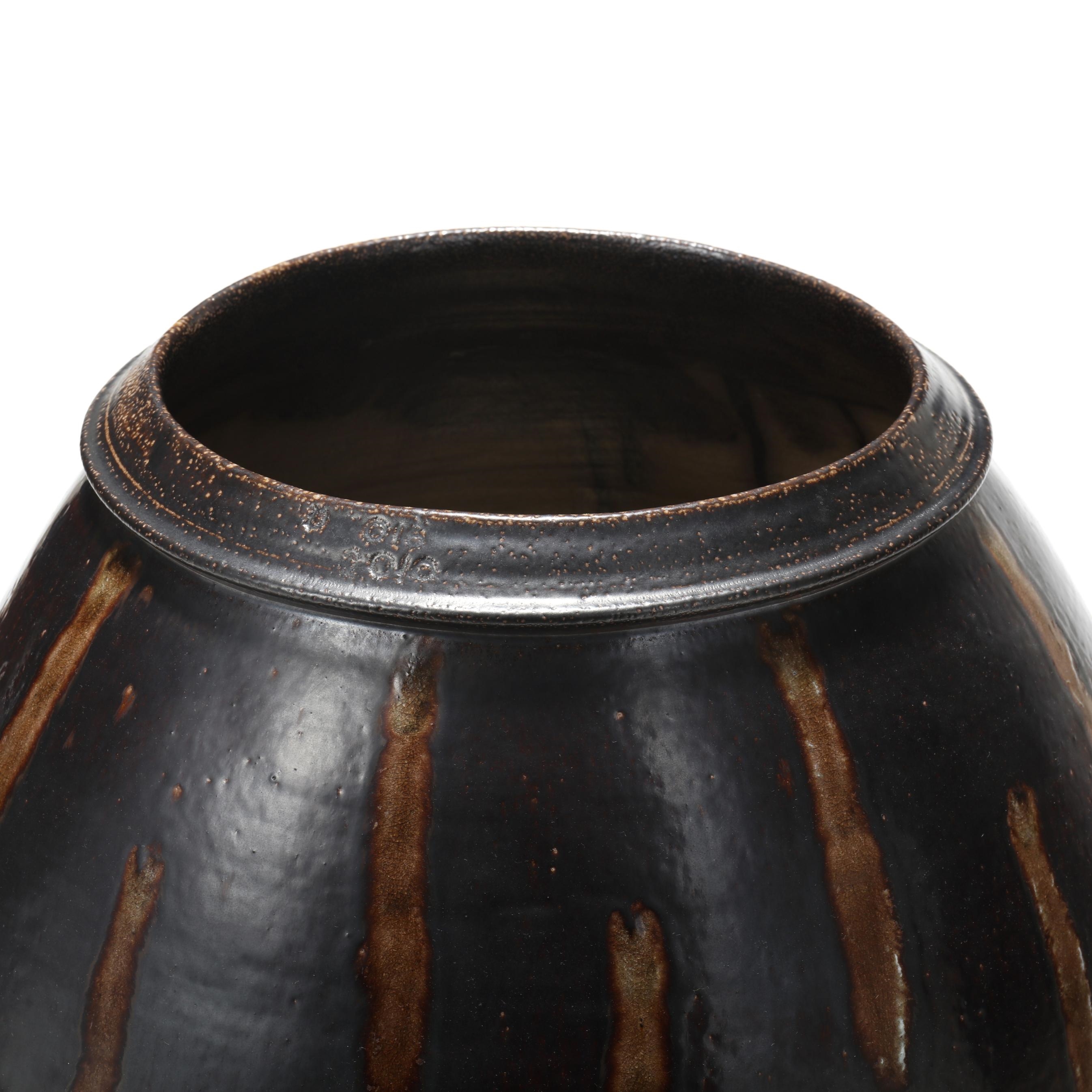 Daniel Johnston | Monumental Salt Glazed Floor Jar (Circa 2010) | MutualArt