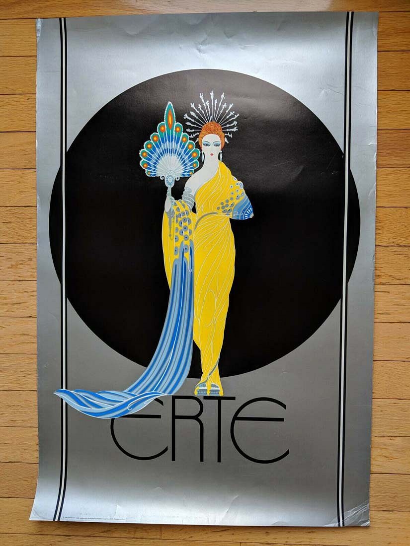 Erté | Goddess in Yellow (1982) | MutualArt