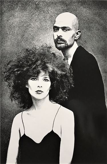 Viesturs Links | Two models in black | MutualArt