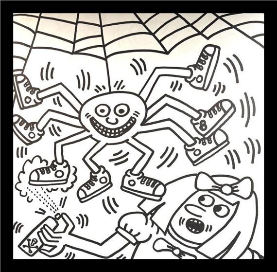 Keith Haring | KEITH HARING (1985) | MutualArt