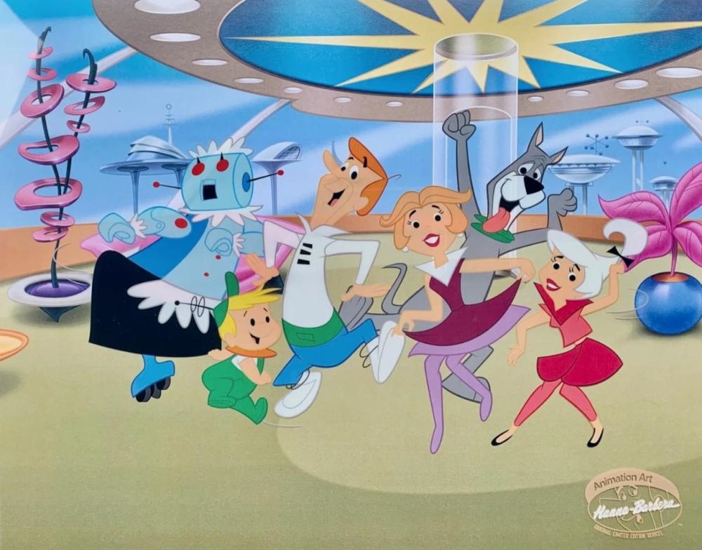 Hanna Barbera | HANNA-BARBERA, THE JETSONS FAMILY, LIMITED EDITION ANIMATION CEL | MutualArt