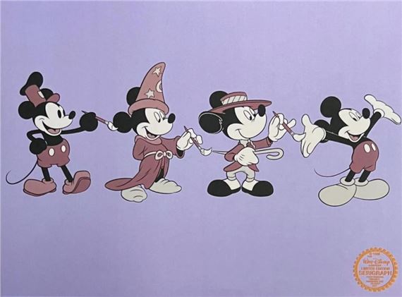 Walt Disney | MICKEY MOUSE THROUGH THE YEARS | MutualArt