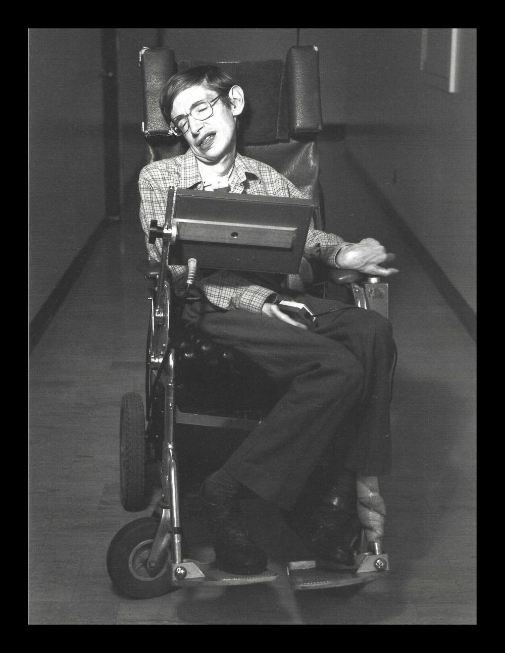 Herb Ritts | STEPHEN HAWKING FULL LENGTH PASADENA | MutualArt
