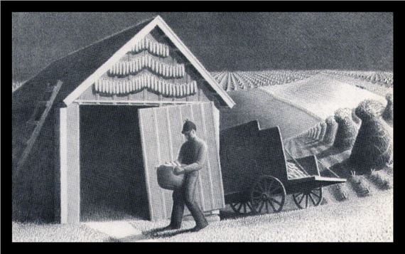 Grant Wood | SEEDTIME AND HARVEST | MutualArt