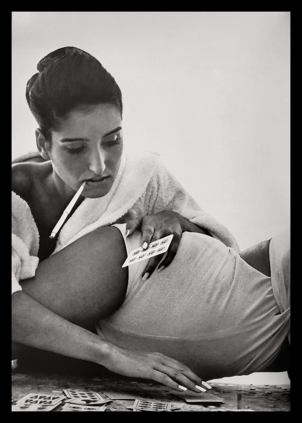 Richard Avedon | ANA-MARIA ABASCAL WITH NATY ABASCAL, IBIZA, SPAIN | MutualArt