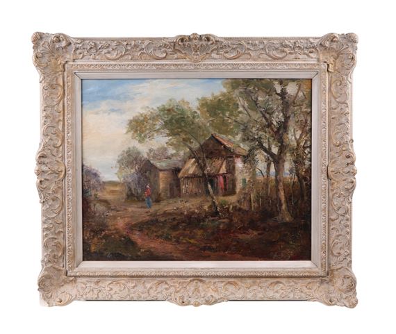Alexander Fraser | Feeding the Chickens | MutualArt