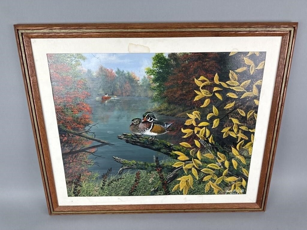 Jack M. Gall | Jack M. Gall Original Painting on Board (1993) | MutualArt