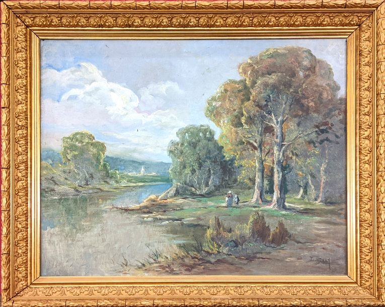 L. Henry | Bord de rivière | MutualArt
