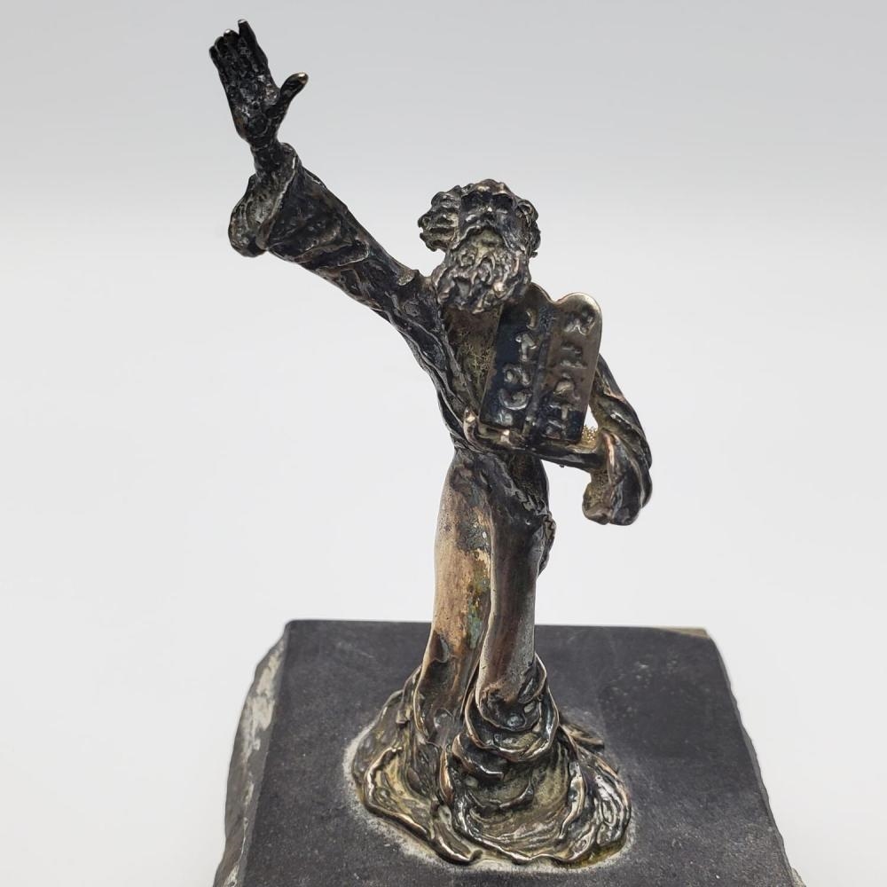 Yaacov Heller | Moses w/ The 10 Commandments | MutualArt