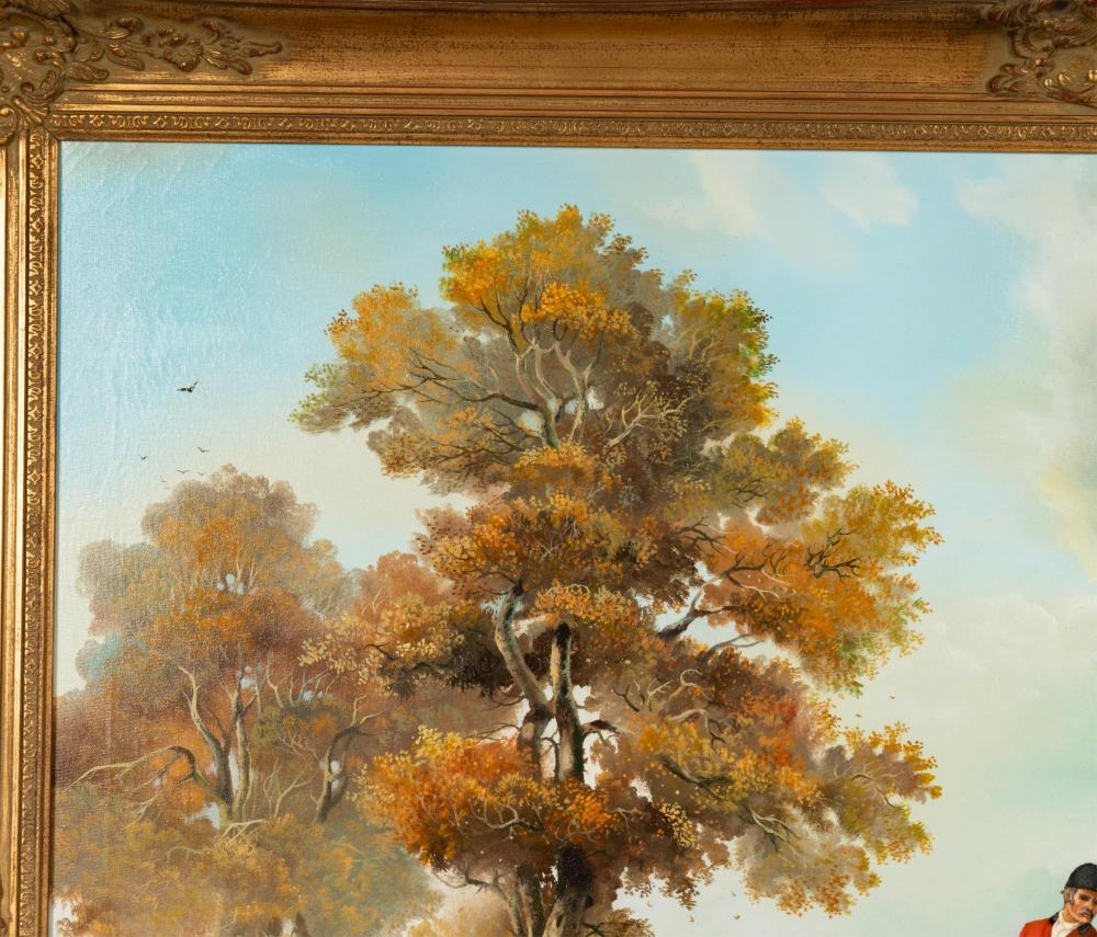 Paul Roberts | : Hunt Scene | MutualArt