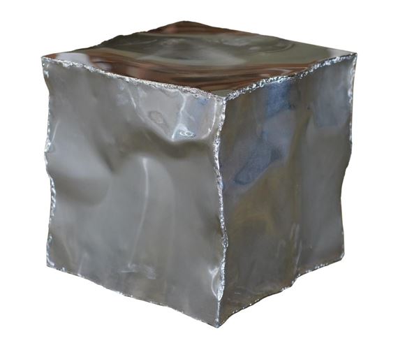 Jack Hanson | A Jack Hanson Modern Metal Cube | MutualArt