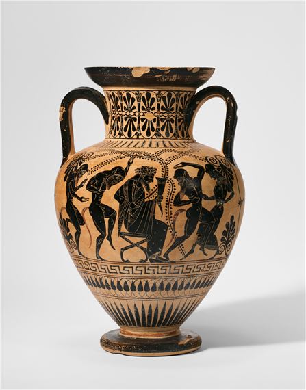 Antimenes Painter | AN ATTIC BLACK-FIGURED NECK-AMPHORA | MutualArt