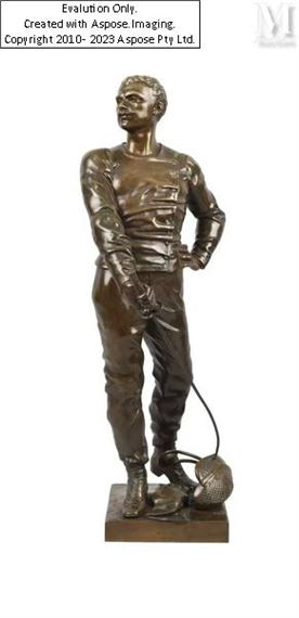 Luca Madrassi | Exceptionnel sculpture en bronze. (Circa 1890) | MutualArt