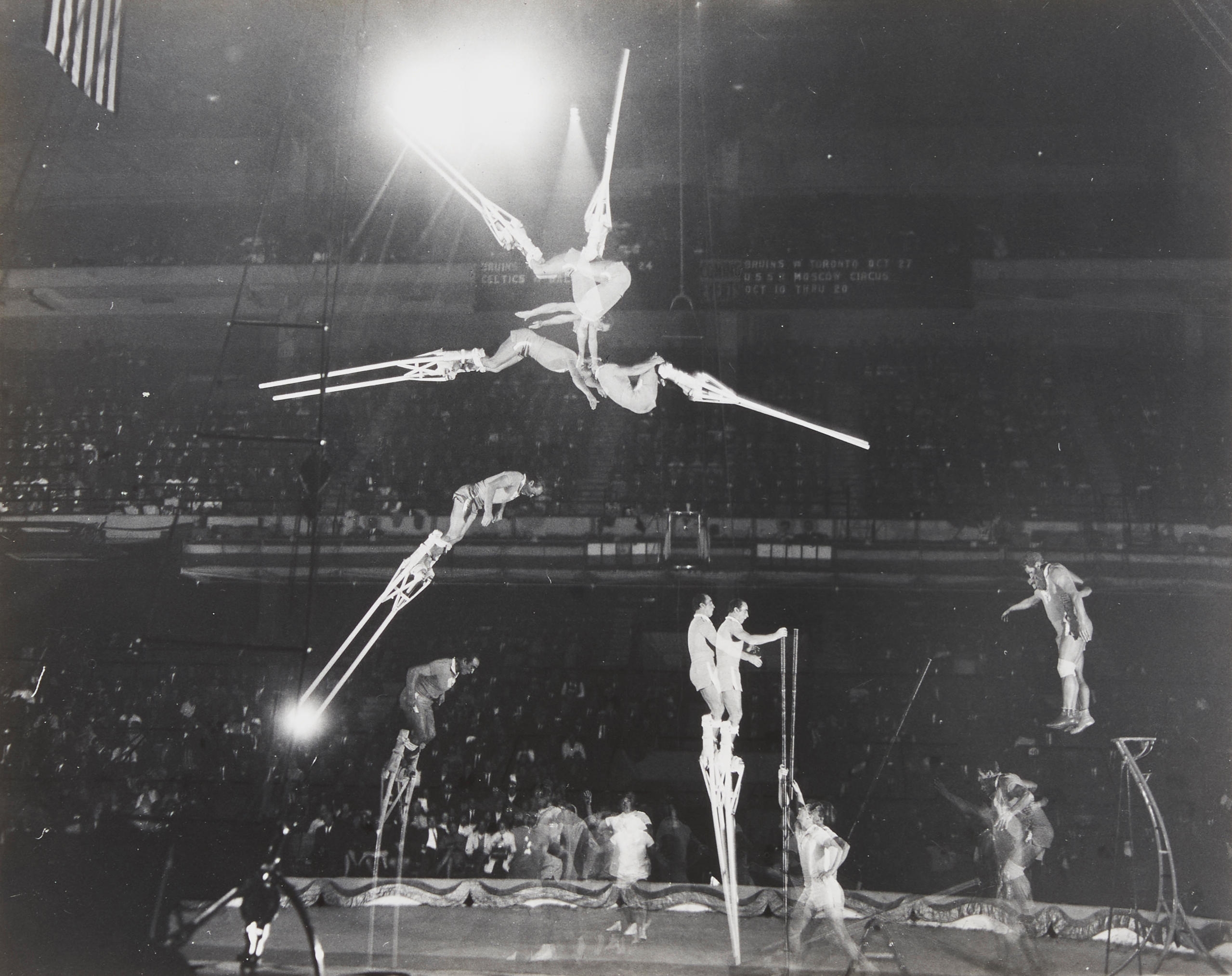 Harold Eugene Edgerton | Three Stroboscope Photographs of Circus ...