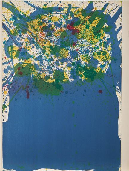 Walasse Ting | Iris Bursting (1967) | MutualArt