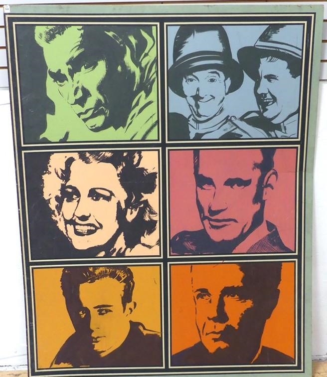 Andy Warhol | LARGE ANDY WARHOL STYLE POSTER BOARD | MutualArt