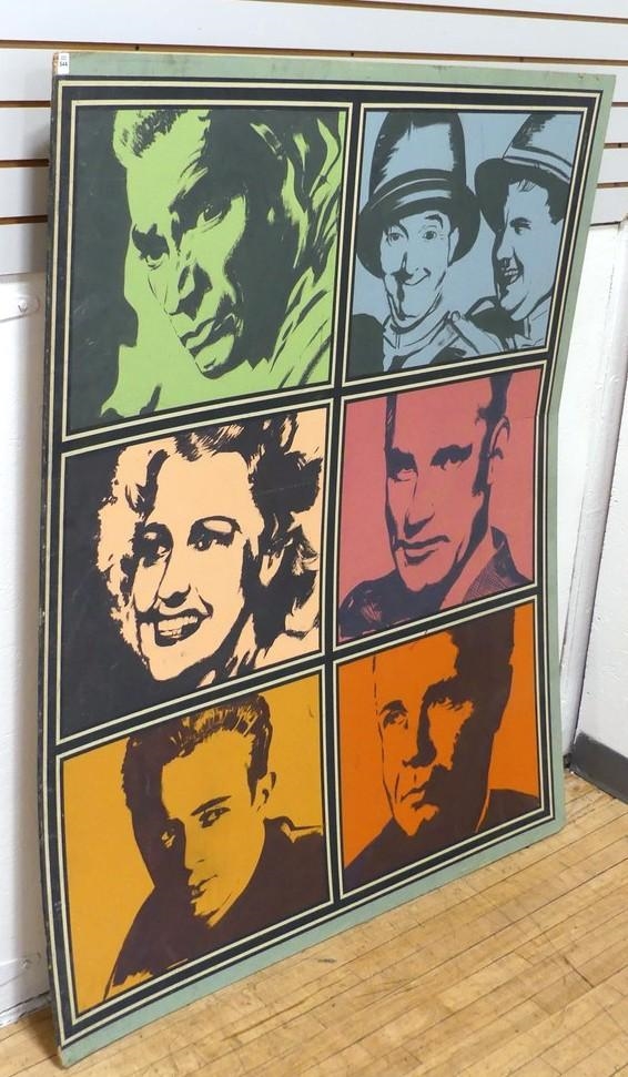 Andy Warhol | LARGE ANDY WARHOL STYLE POSTER BOARD | MutualArt