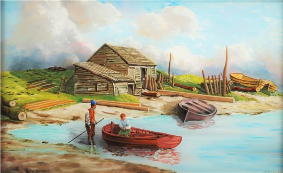 Jean Le Goff | Petit chantier naval | MutualArt