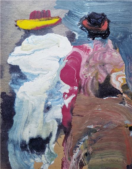 Luis Mequé | Study of two figures (97) | MutualArt