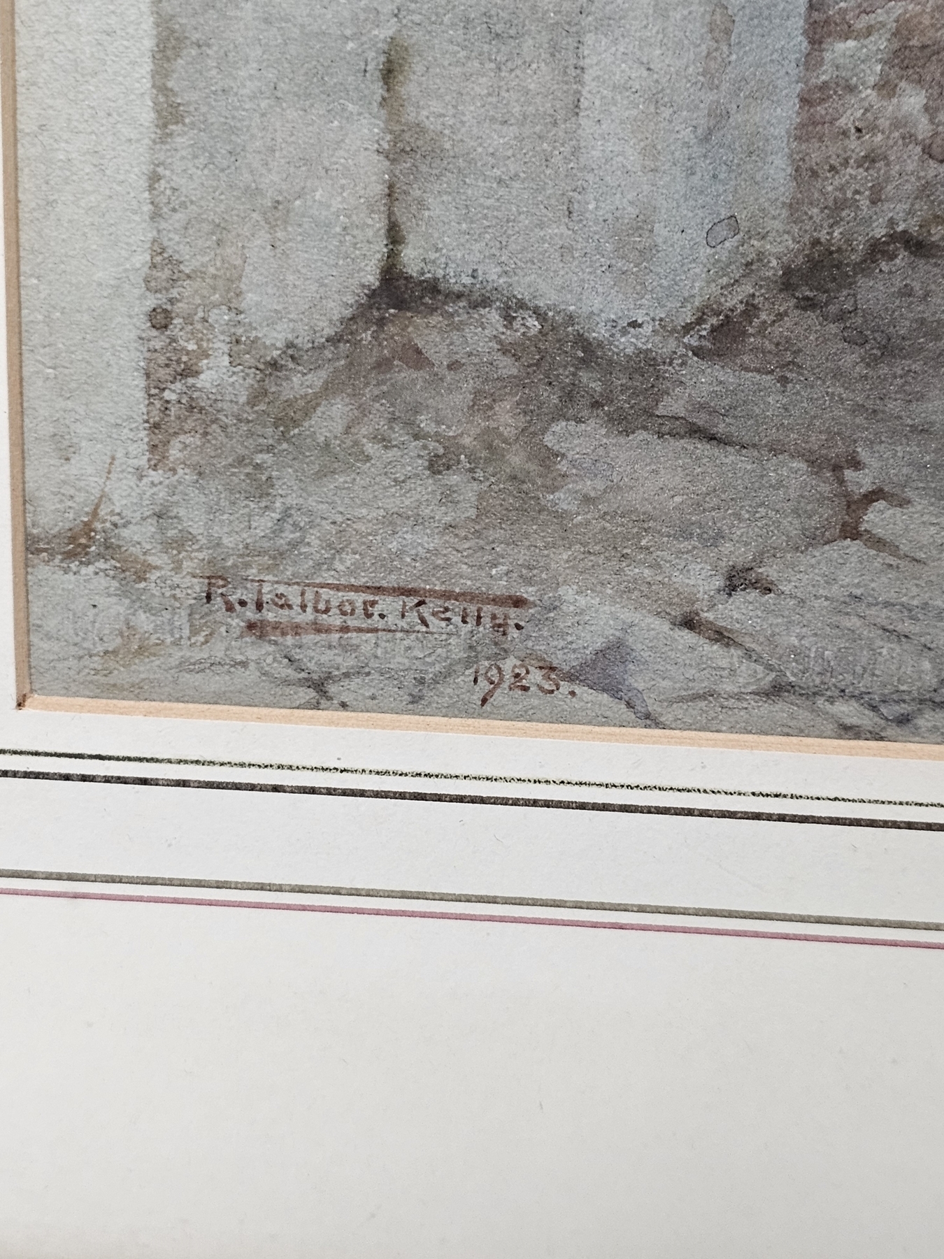 Robert George Talbot Kelly | 'Old Street in Bormes (1923) | MutualArt