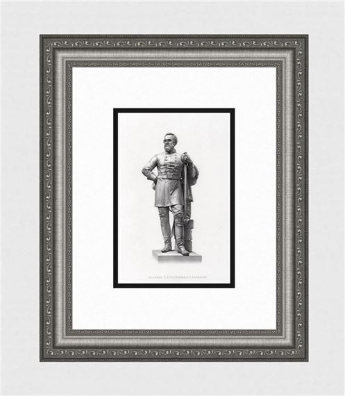 John Henry Foley | John Henry FOLEY 1800s Engraving General Stonewall ...