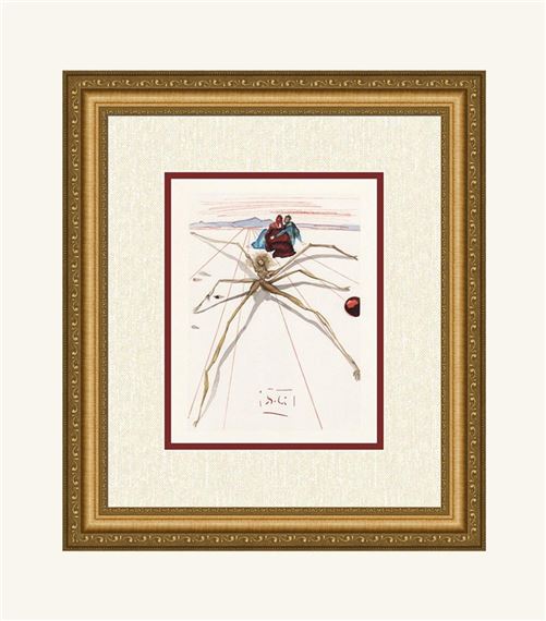 Salvador Dalí | Salvador Dali Terrace of Anger1960 Woodcut Signed ...