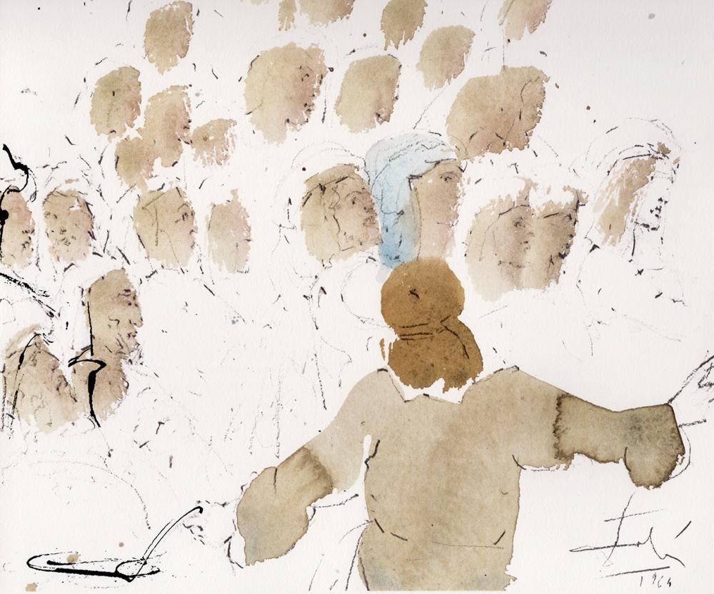 Salvador Dalí | Dali Approaching God 1967 Original Framed Lithograph ...