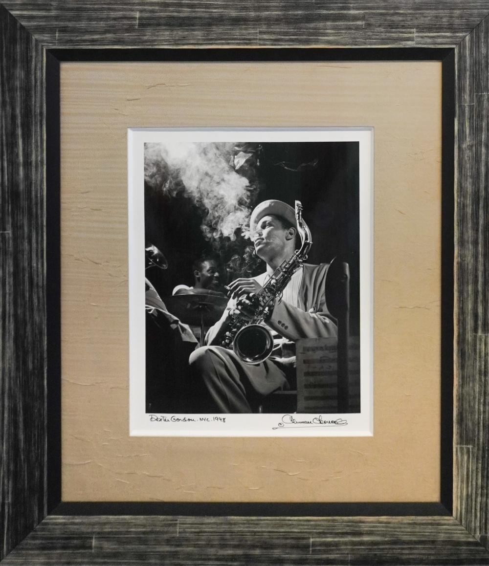 Herman Leonard | Dexter Gordon (1948) | MutualArt