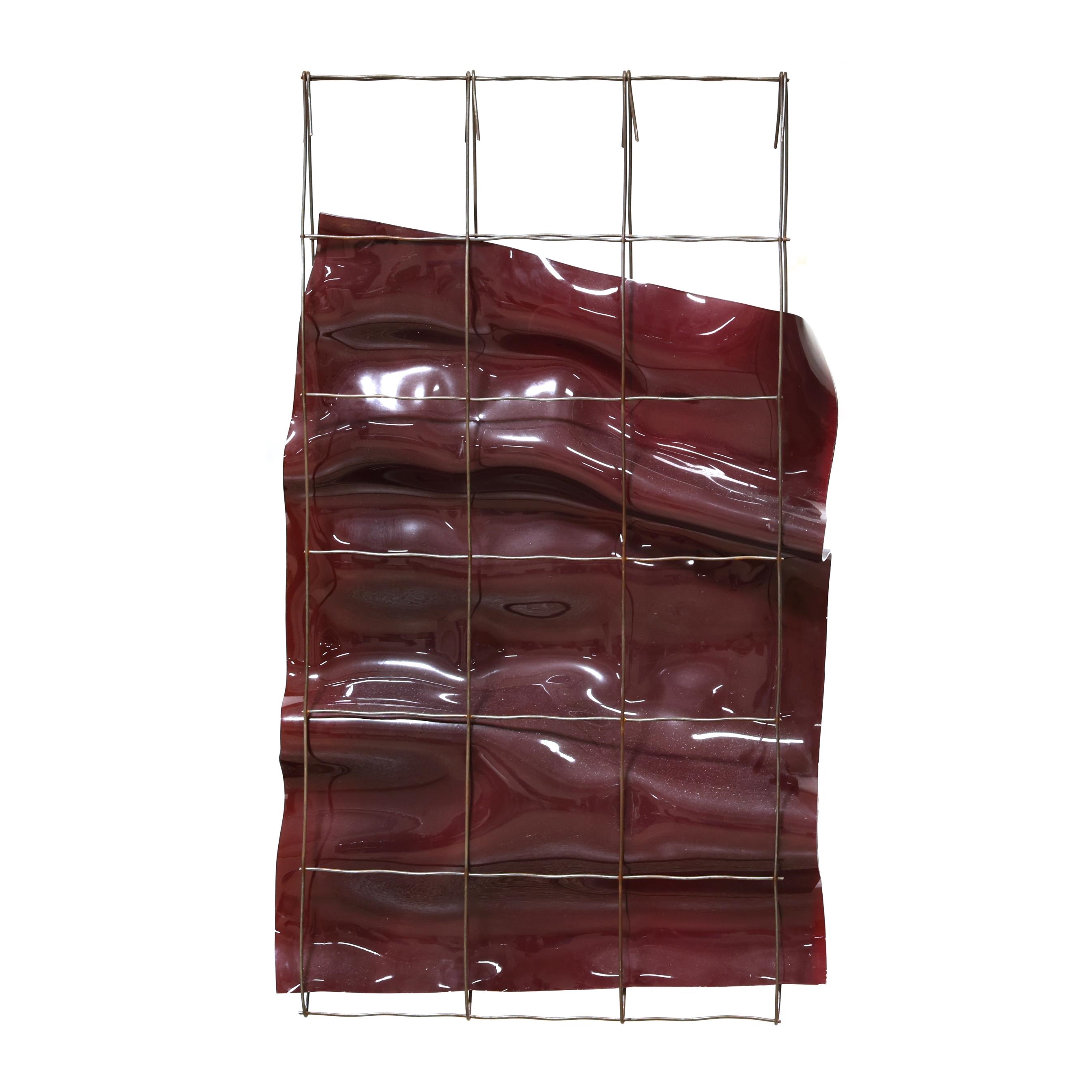 Mary Shaffer | Slump Glass Wall Sculpture (1991) | MutualArt