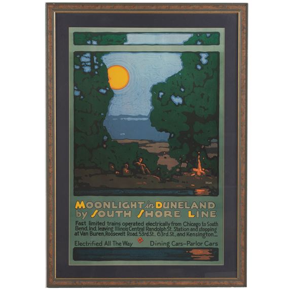 Leslie Darrell Ragan | Moonlight in Duneland | MutualArt